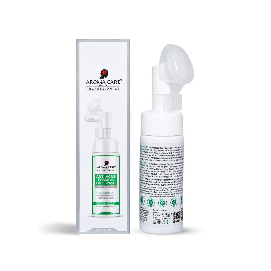 Professional Anti-Acne Foaming Face Wash – Aroma Care