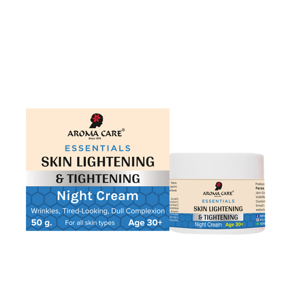 Skin Lightening & Tightening Night Cream 30+ with Anti-Aging & Firming ...